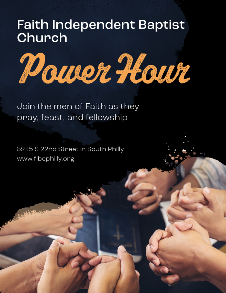 Connect at Men's Power Hour | Faith Independent Baptist